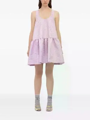MSGM Scoop-neck Mini Dress