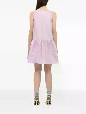 MSGM Scoop-neck Mini Dress