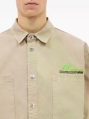 MSGM Buttoned Pocket Shirt