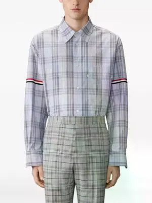Thom Browne Plaid-patterned Shirt