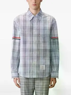 Thom Browne Plaid-patterned Shirt