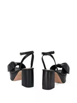 Red Valentino Bow Platform Sandals