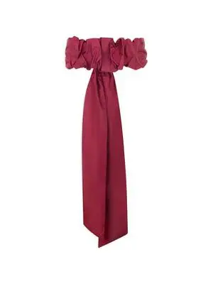 Red Valentino Bow Detail Belt - Red
