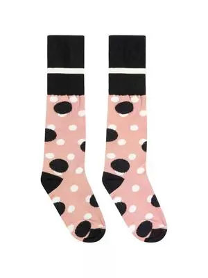 Red Valentino Polka Dot Socks