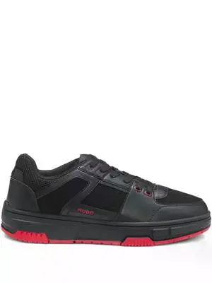Hugo Panelled Sneakers - Black