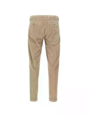 RE-HASH Corduroy Trousers With Logo