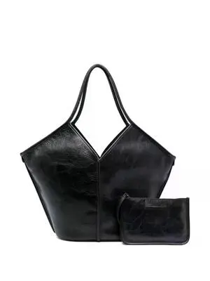 Hereu Handle Shoulder Bag - Black