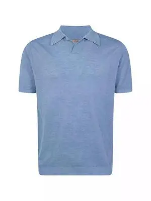 NUUR Polo-collar T-shirt - Blue