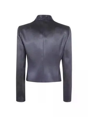 Giorgio Armani Mandarin-collar Jacket