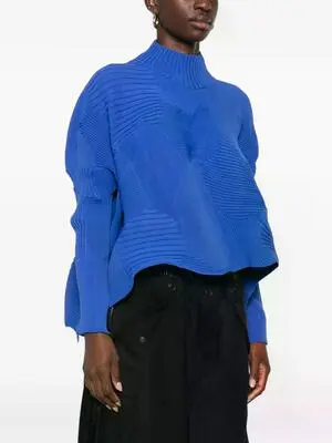 Issey Miyake Ribbed-knit Jumper
