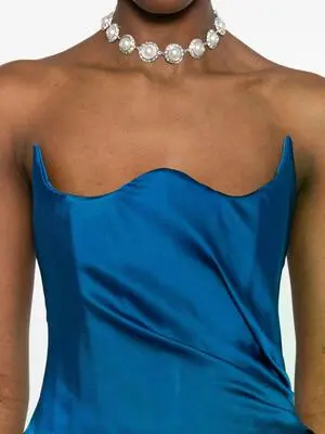 Giuseppe Di Morabito Draped Sleeveless Dress