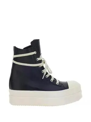 Rick Owens Mega Bumper High-top Sneakers - Black
