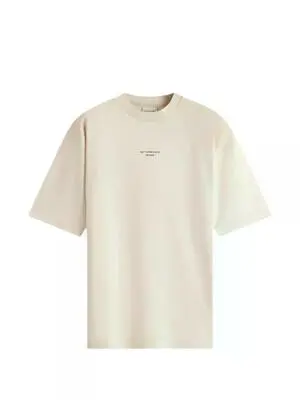 Drole De Monsieur Logo-print T-shirt - Neutrals