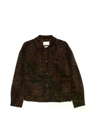 MC2 SAINT BARTH Leopard Jacket - Brown