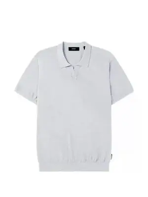 ECOALF Short-sleeve Polo Shirt - Grey