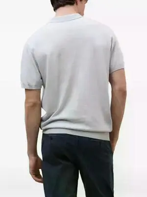 ECOALF Short-sleeve Polo Shirt - Grey