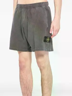 Stone Island Logo Patch Shorts