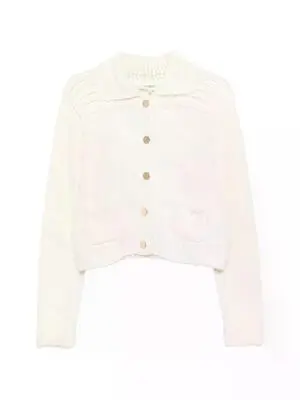 Ba&sh Federica Front-pocket Cardigan - Neutrals