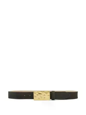 L'Agence Chara Buckle Belt - Green