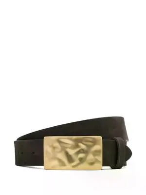 L'Agence Chara Buckle Belt - Green