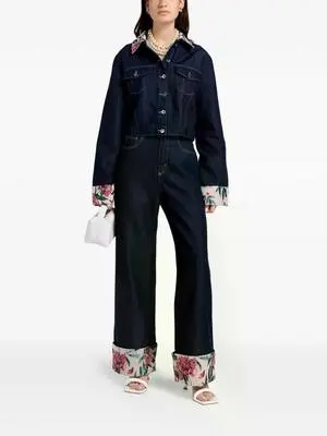 MARQUES' ALMEIDA Floral-trim Jacket