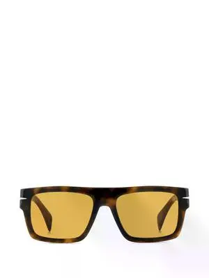 DB EYEWEAR BY DAVID BECKHAM Square-frame Sunglasses - Brown