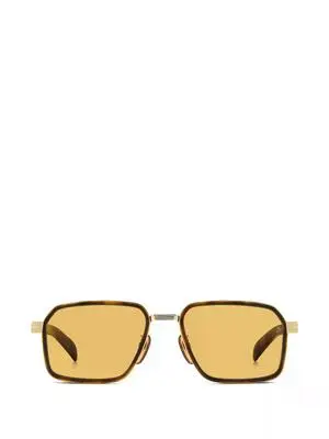 DB EYEWEAR BY DAVID BECKHAM Geometric Sunglasses - Brown