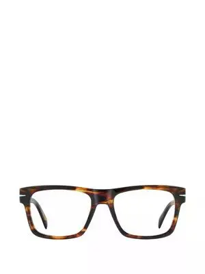 DB EYEWEAR BY DAVID BECKHAM Square-frame Glasses - Brown