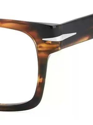 DB EYEWEAR BY DAVID BECKHAM Square-frame Eyeglasses - Brown