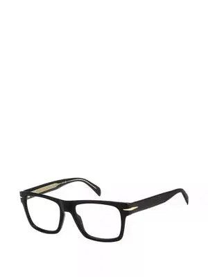 DB EYEWEAR BY DAVID BECKHAM Square-frame Eyeglasses - Black