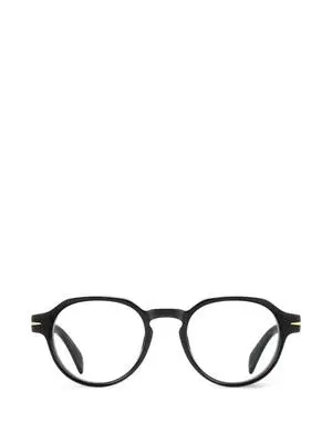 DB EYEWEAR BY DAVID BECKHAM Round-frame Glasses - Black