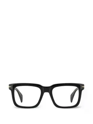 DB EYEWEAR BY DAVID BECKHAM Rectangular-frame Eyeglasses - Black