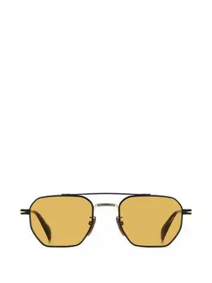 Db By David Beckham Silver Tone Eyewear For Women