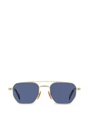 DB EYEWEAR BY DAVID BECKHAM Geometric Sunglasses - Gold