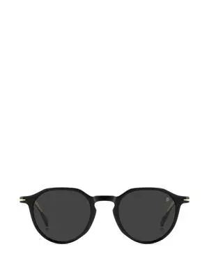 DB EYEWEAR BY DAVID BECKHAM Round-frame Sunglasses - Black
