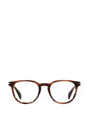 DB EYEWEAR BY DAVID BECKHAM Round-frame Glasses - Brown
