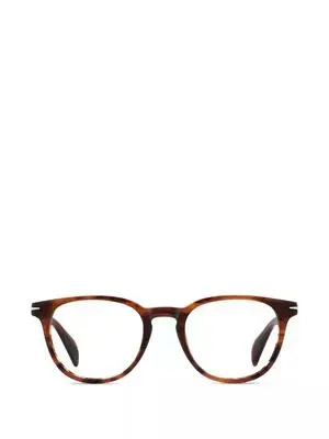 DB EYEWEAR BY DAVID BECKHAM Round-frame Glasses - Brown