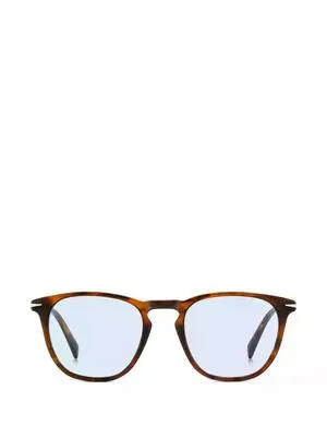 DB EYEWEAR BY DAVID BECKHAM Round-frame Glasses - Brown