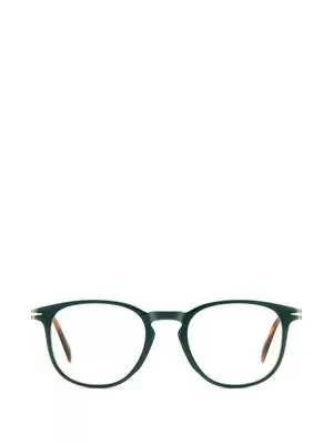 DB EYEWEAR BY DAVID BECKHAM Round-frame Glasses - Green