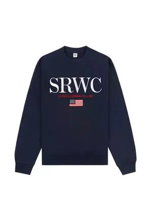 Sporty & Rich Graphic Crewneck Sweatshirt - Blue