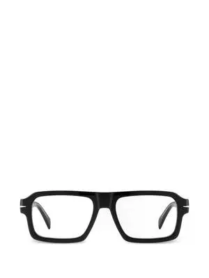 DB EYEWEAR BY DAVID BECKHAM Square-frame Glasses - Black