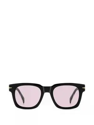 DB EYEWEAR BY DAVID BECKHAM Square-frame Sunglasses - Black