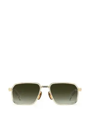 DB EYEWEAR BY DAVID BECKHAM Geometric Sunglasses - Gold
