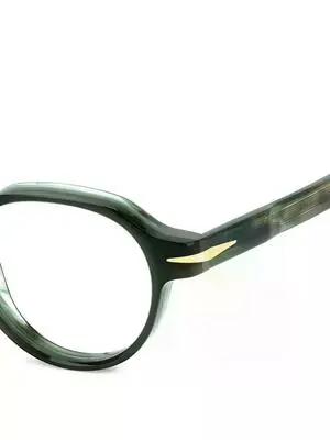DB EYEWEAR BY DAVID BECKHAM Round-frame Glasses - Green