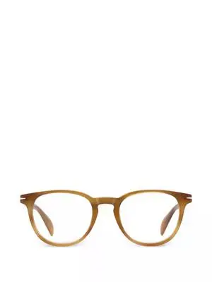 DB EYEWEAR BY DAVID BECKHAM Round-frame Glasses - Neutrals