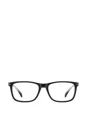 DB EYEWEAR BY DAVID BECKHAM Rectangle Frame Glasses - Black