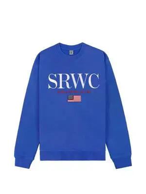 Sporty & Rich Printed Sweatshirt - Blue