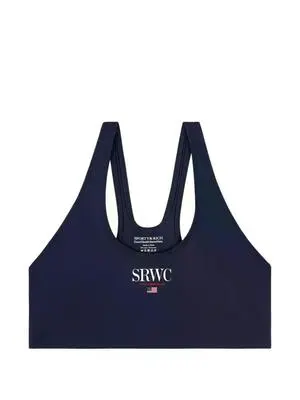 Sporty & Rich Scoop Neck Sports Bras