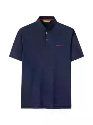 Shanghai Tang Horse-embroidery Polo Top