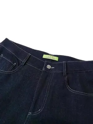 Shanghai Tang Embroidered Jeans